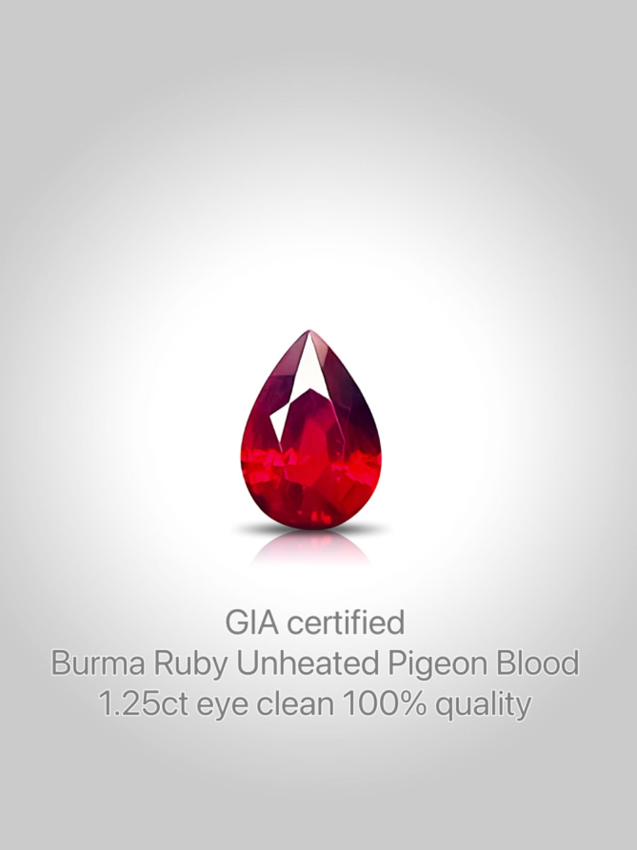 Buy Pigeon Blood Burma Ruby | Premium Quality Gemstone – WB Gem