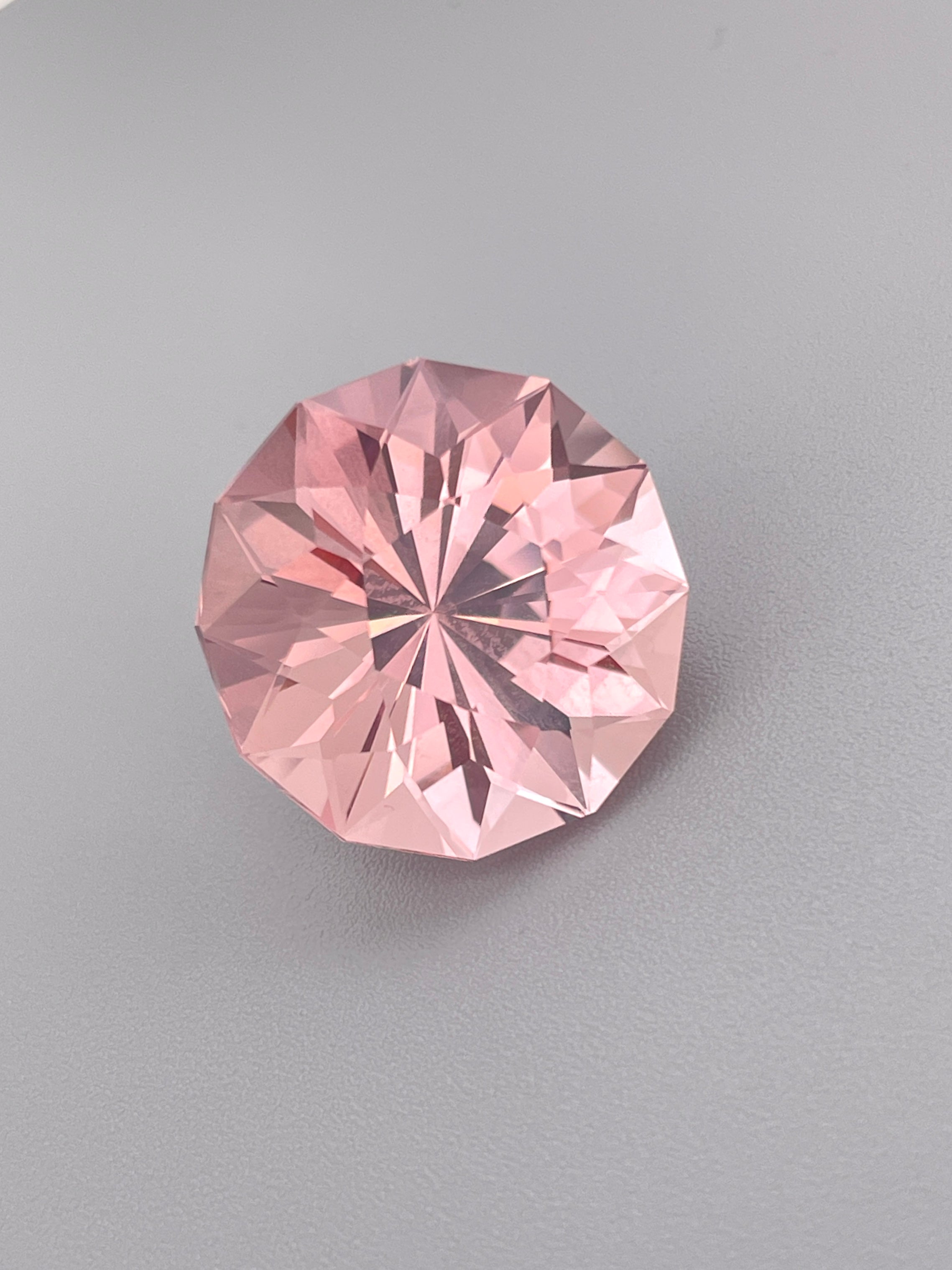 14.82ct Morganite Pink Precision cuttingPink color MGA18 – WB Gem