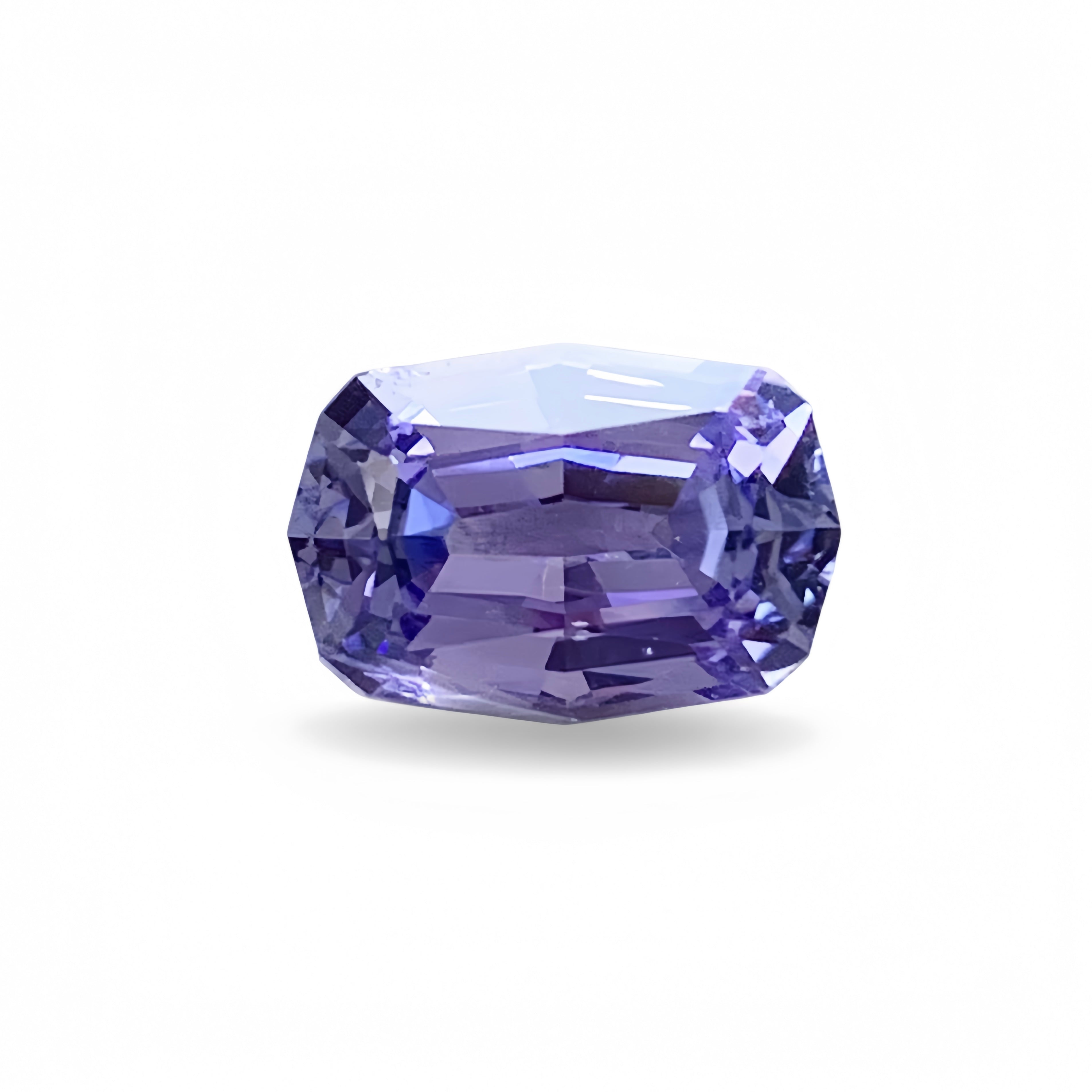 5.85ct Natural Lavender Tanzanite eye clean quality Tanzania Gemstone ...
