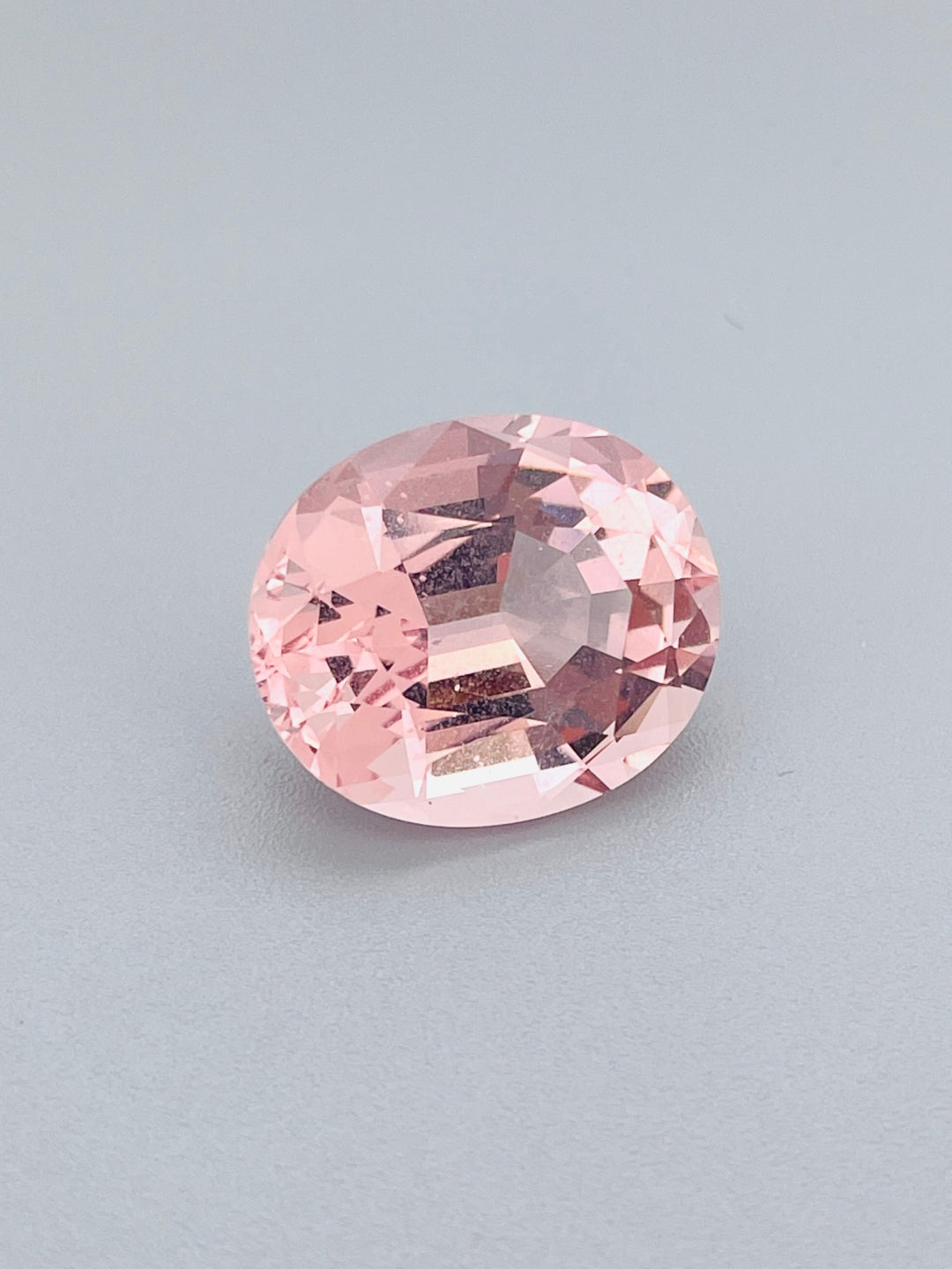 Stunning Brazilian 13.23ct Baby Pink Morganite Precision Rose Cut Pink ...